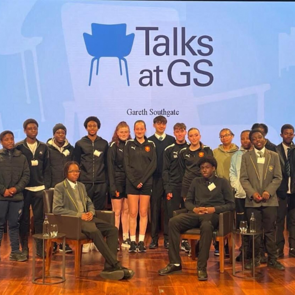 Coombe Wood School - GARETH SOUTHGATE TALKS